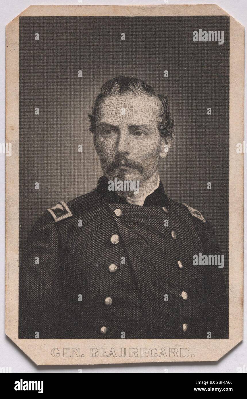 Pierre gustave toutant beauregard hi-res stock photography and images ...