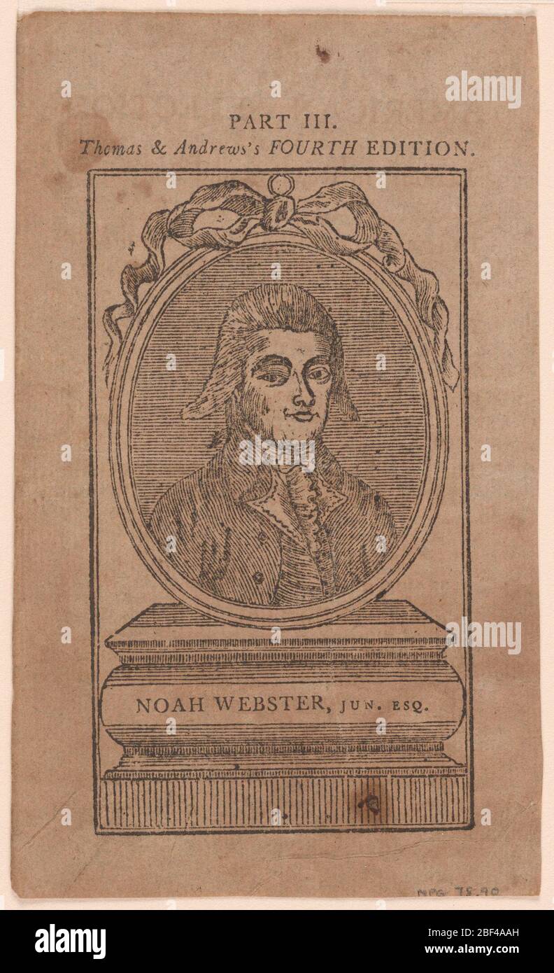 Noah webster hi-res stock photography and images - Alamy