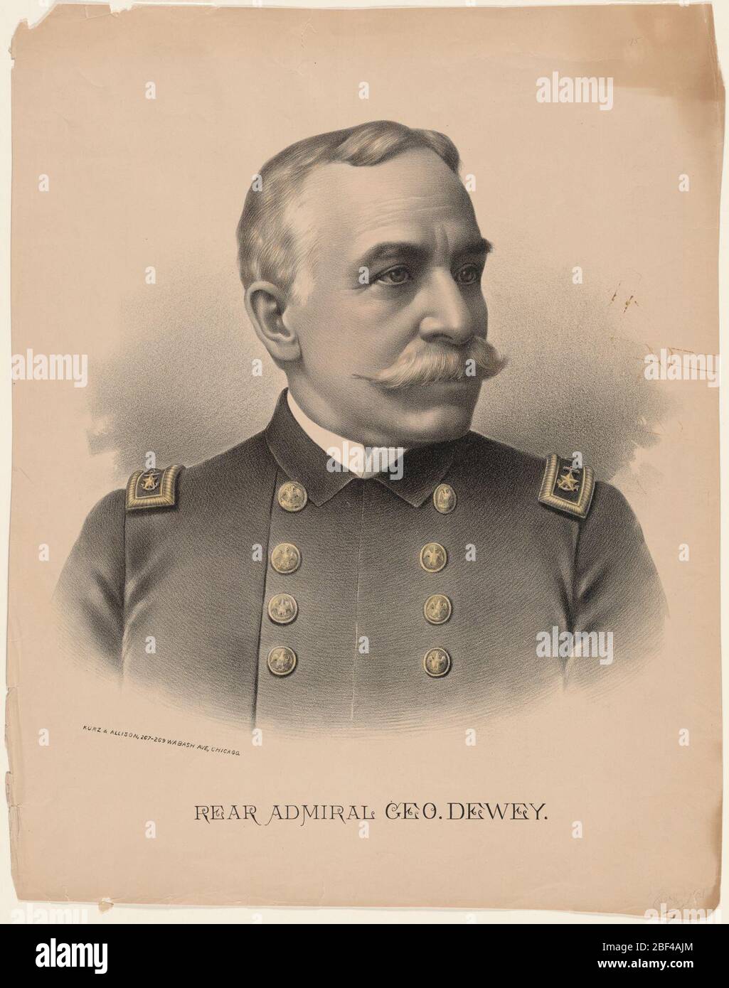 Admiral George Dewey Stock Photo - Alamy