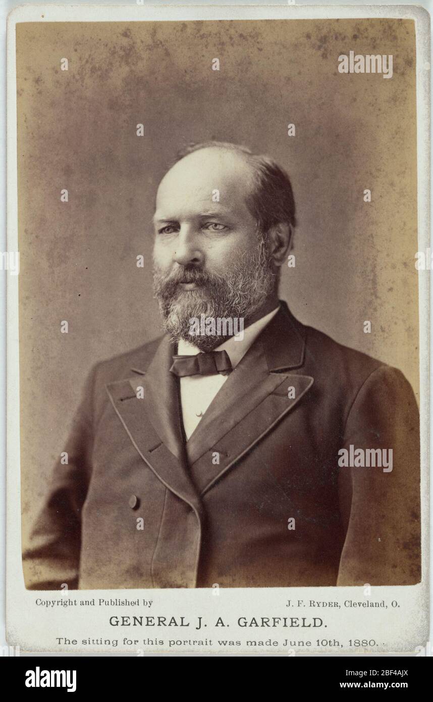 James garfield hi-res stock photography and images - Alamy