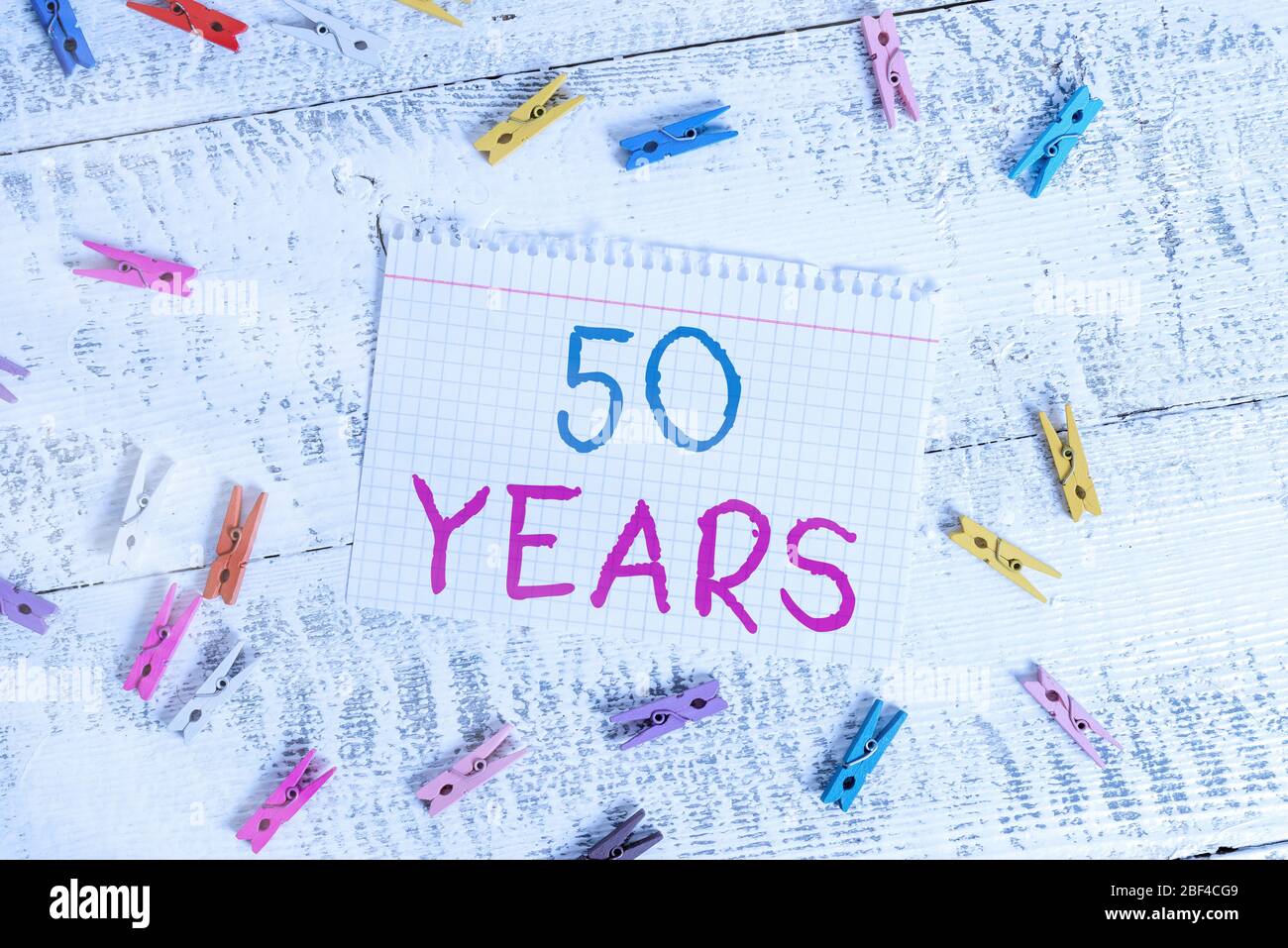 Word writing text 50 Years. Business photo showcasing Honoring Ruby ...