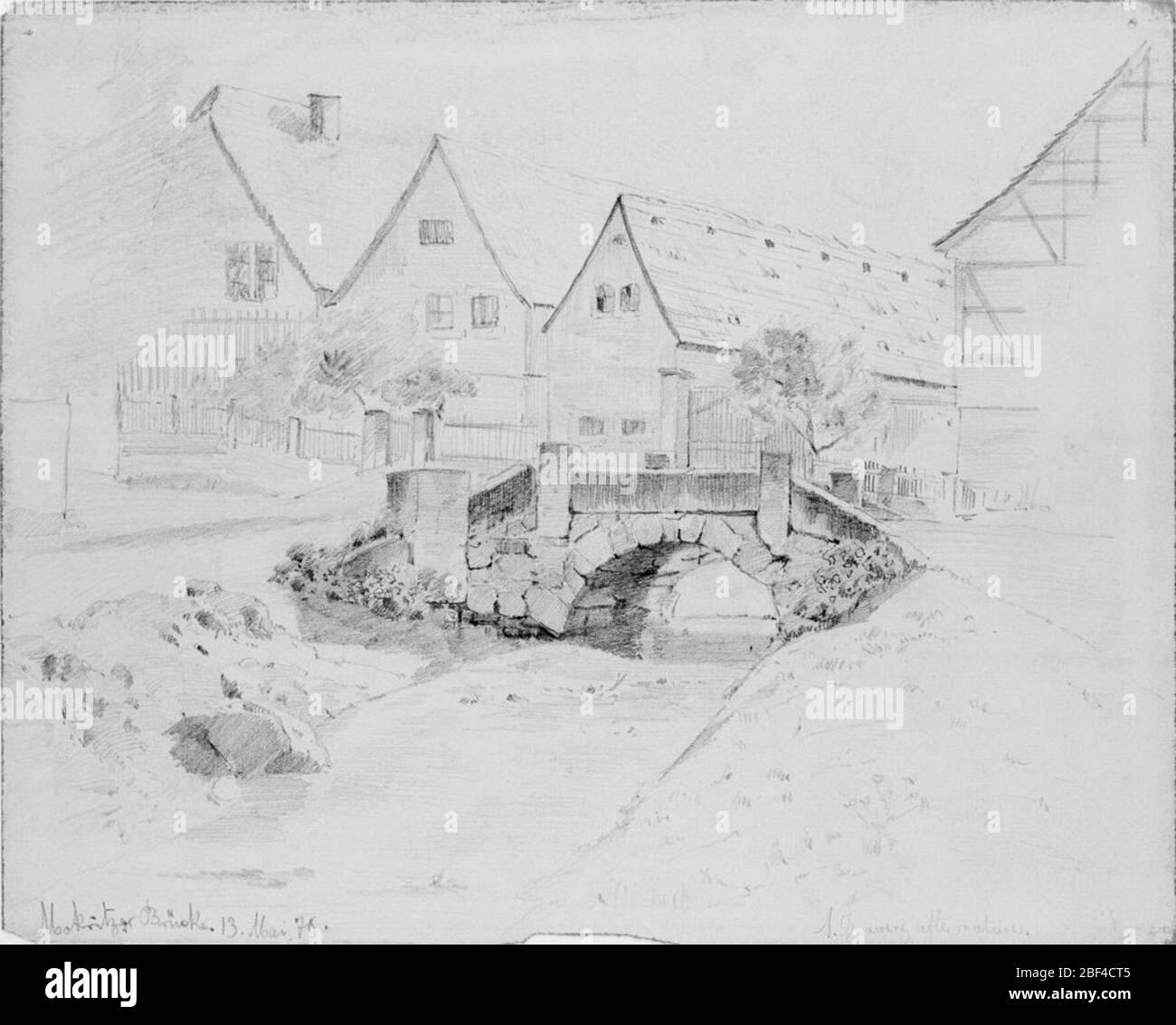 The Bridge. Jh Purchased From Graham And Sons, James, New York 1963 ...