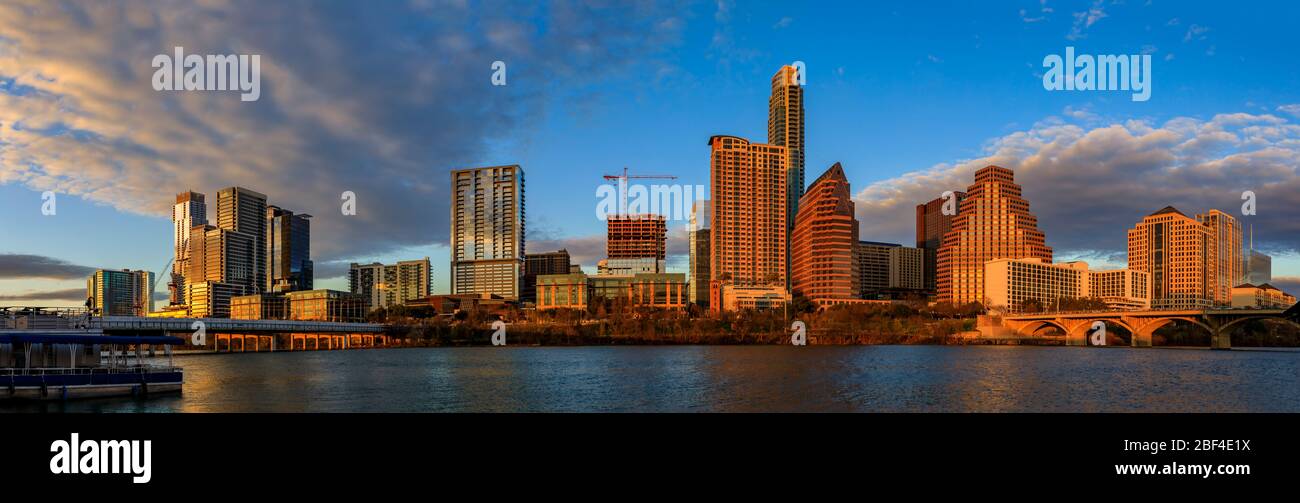 Austin skyline construction hi-res stock photography and images - Alamy