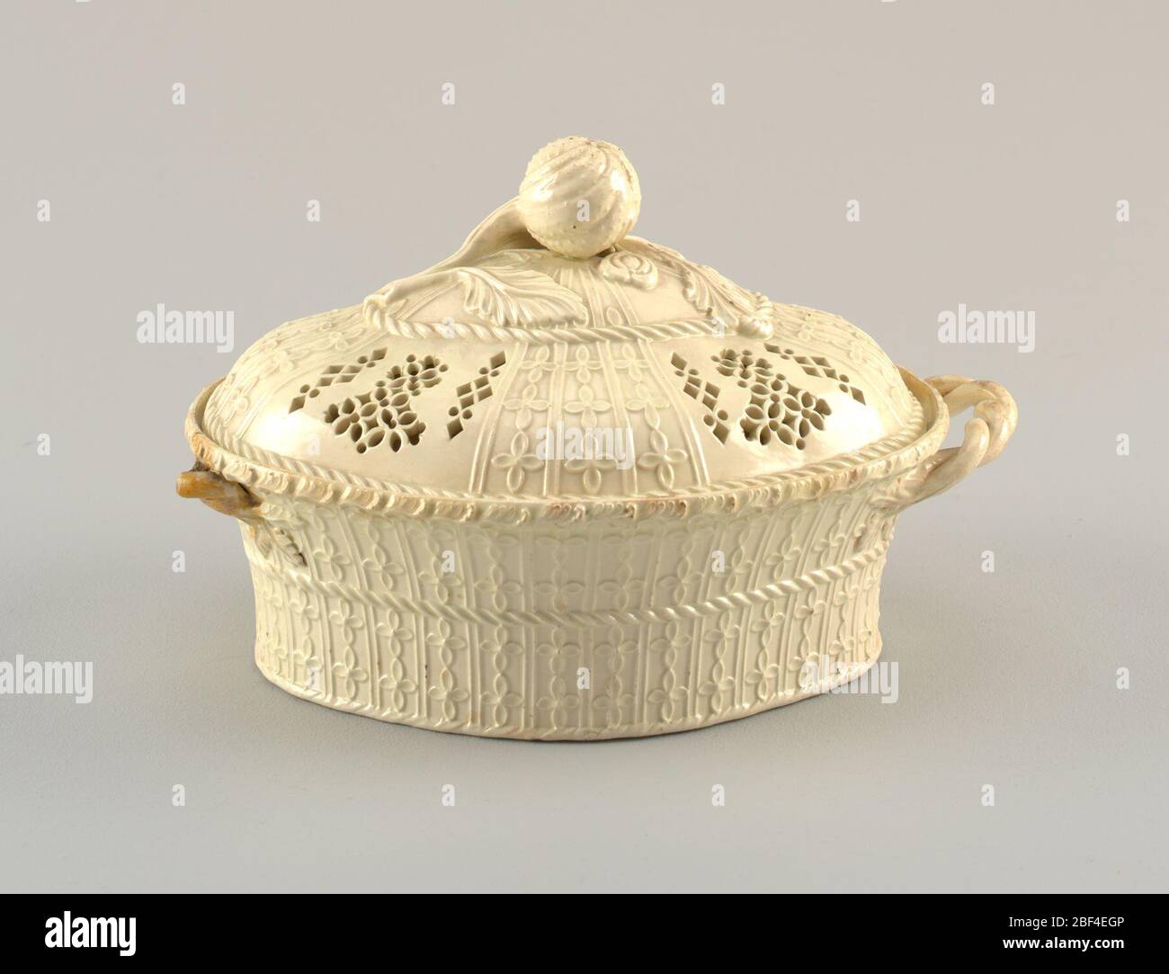 Dish and cover. Lozenge-shaped outline, with rounded corners. A) has a ...