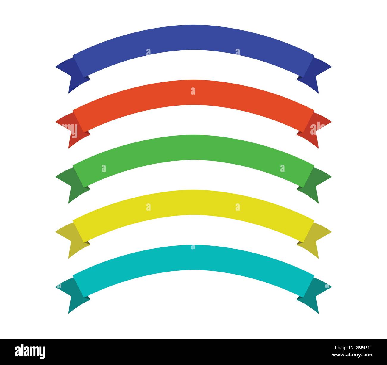 ribbons icon illustrated in vector on white background Stock Vector ...