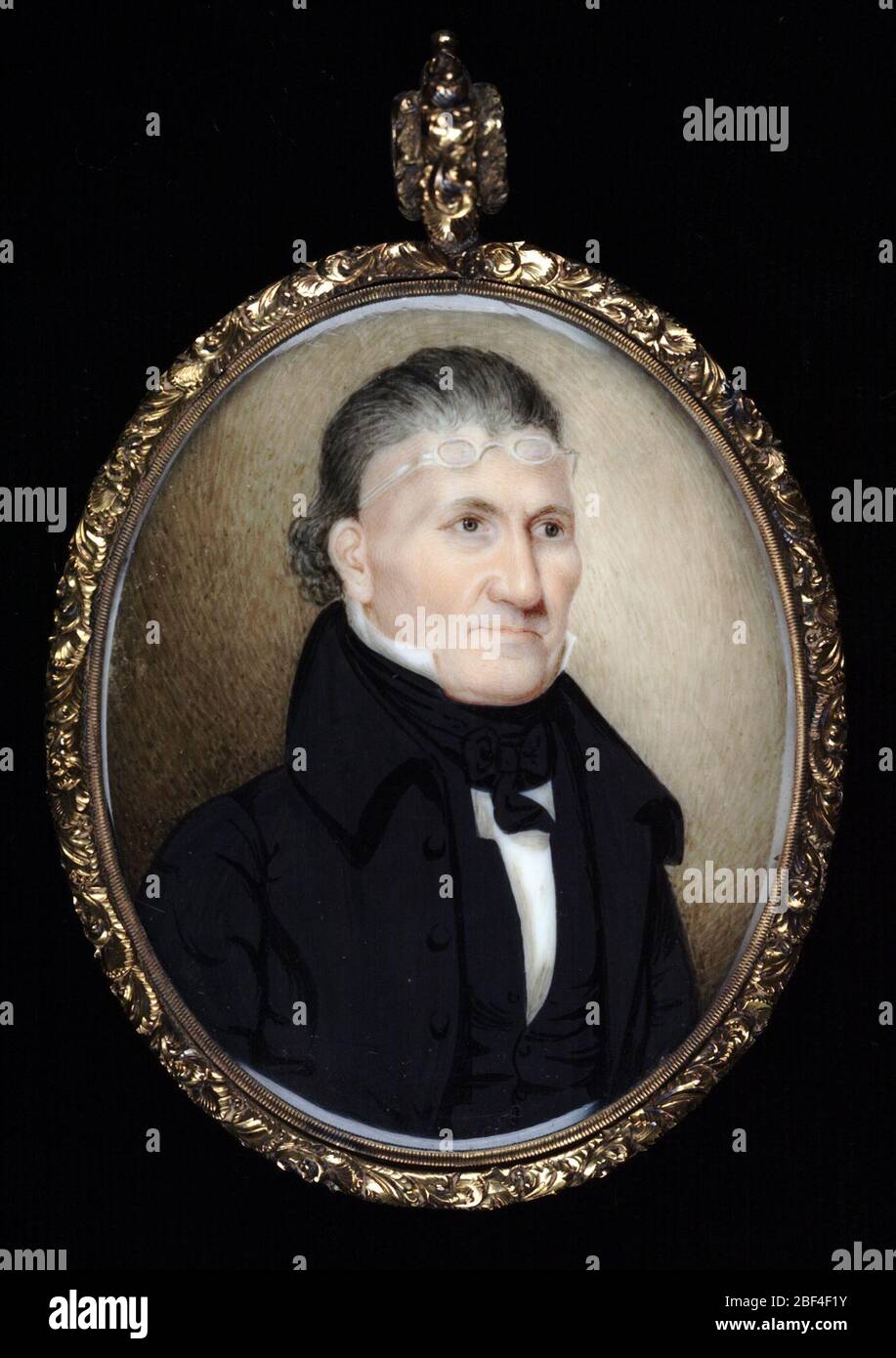 Ebenezer Williams. Miniature paintings memorializing a friend or family ...