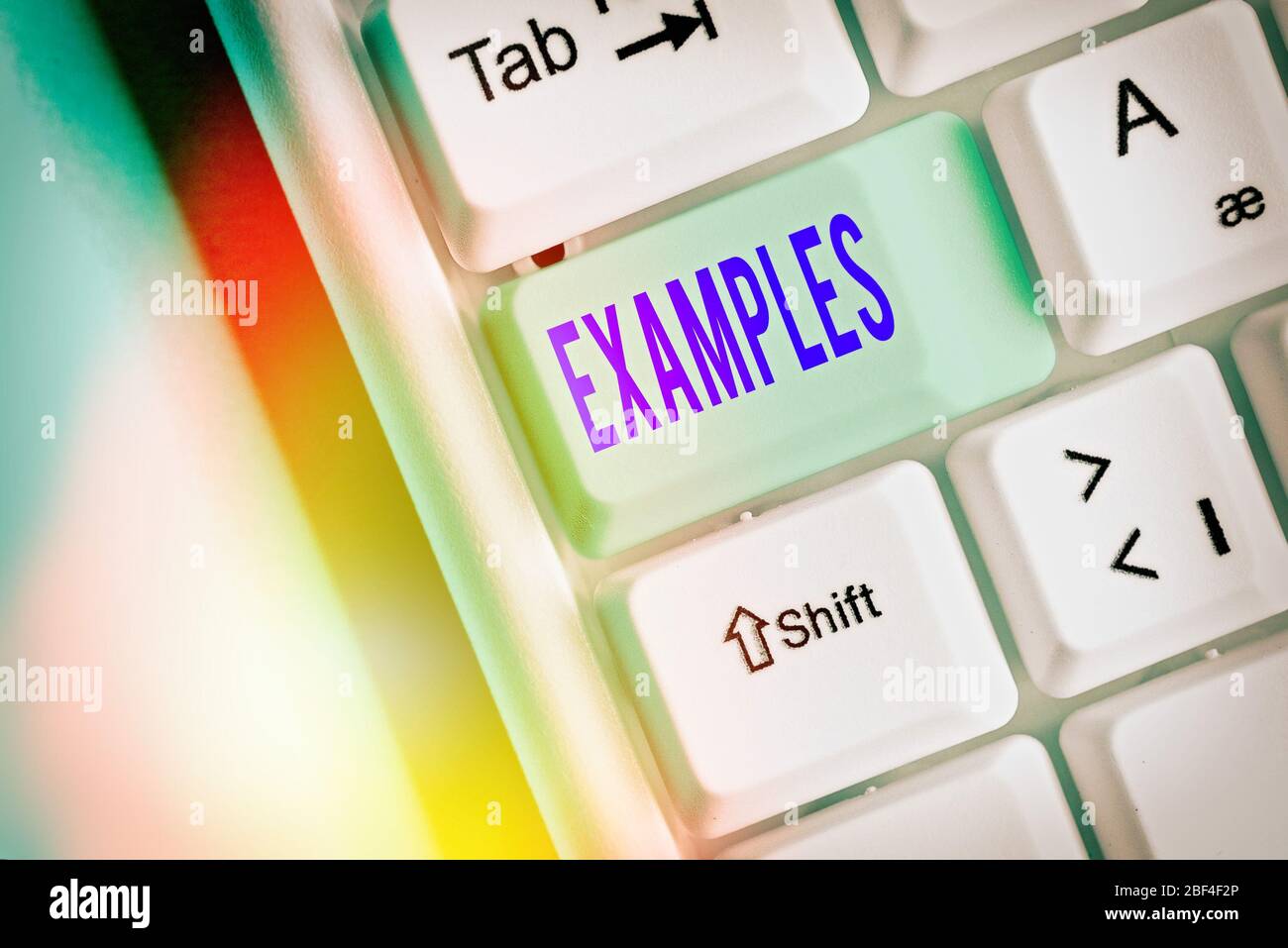 Handwriting text Examples. Conceptual photo photo Sample Model to ...