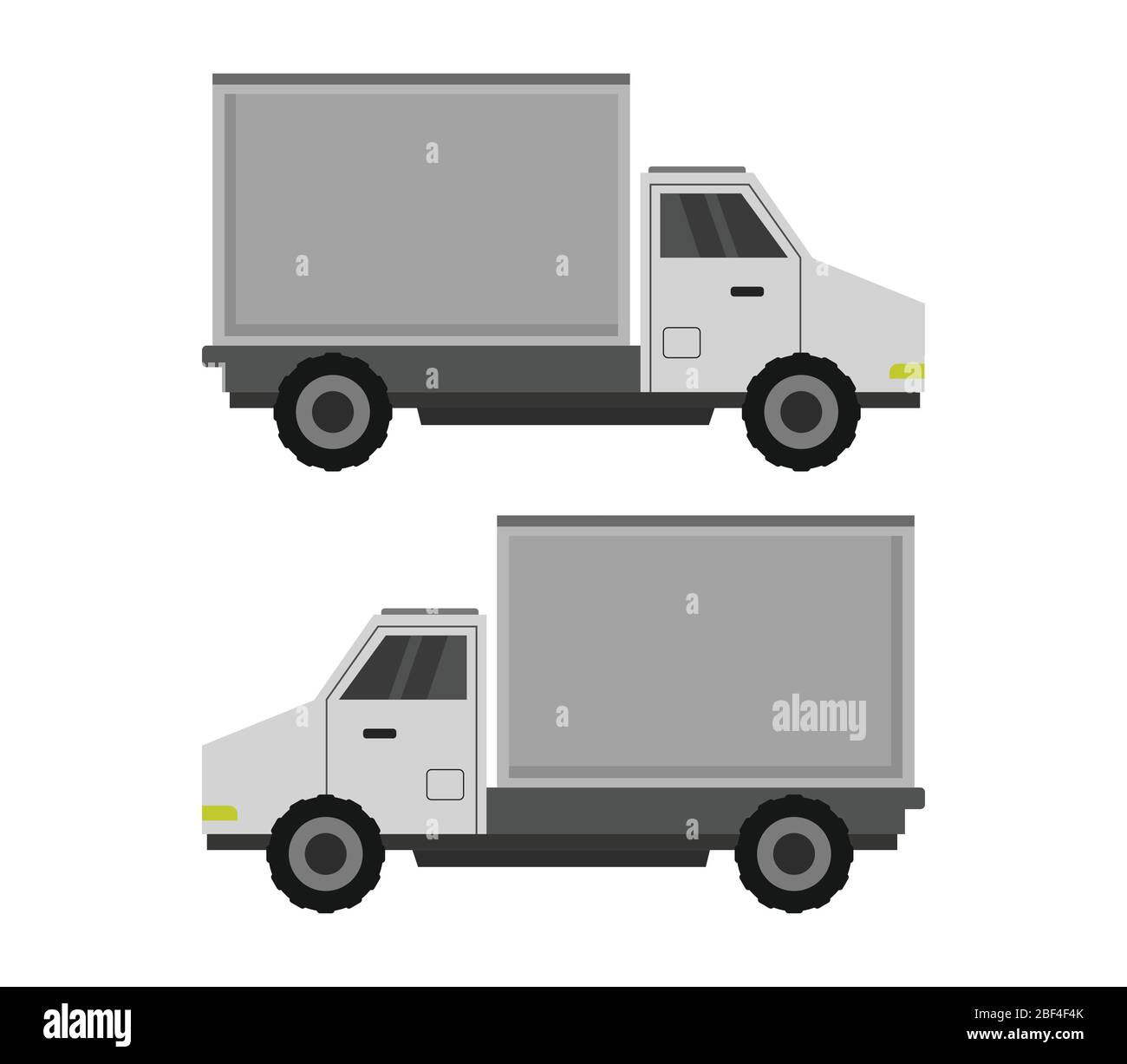van truck icon illustrated in vector on white background Stock Vector ...
