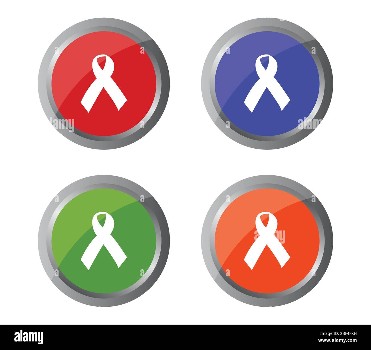 bow icon illustrated in vector on white background Stock Vector Image ...