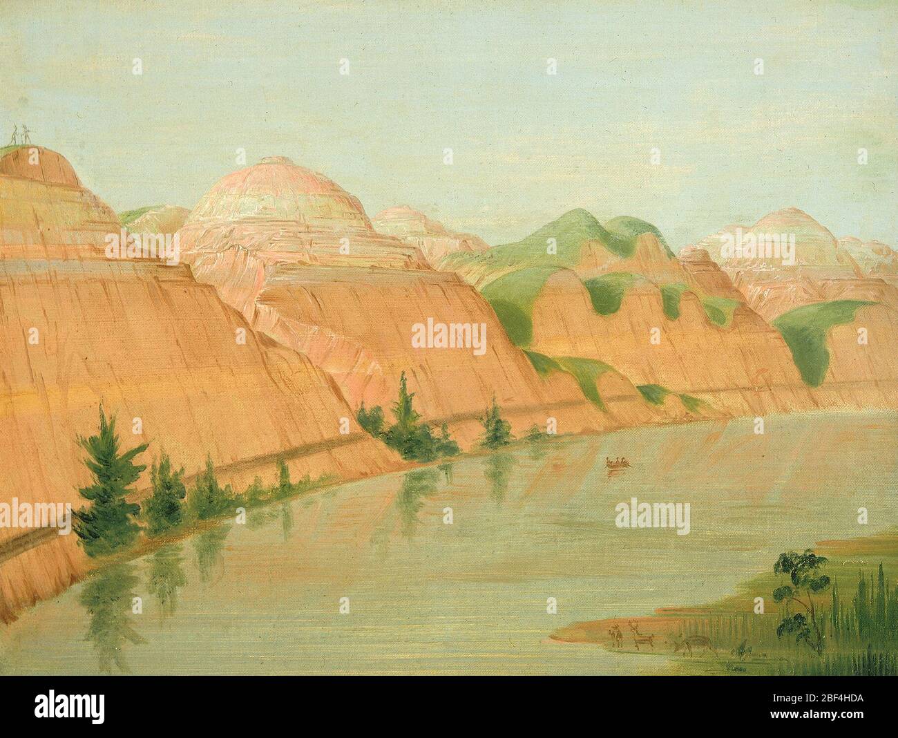 George Catlin Landscape Paintings