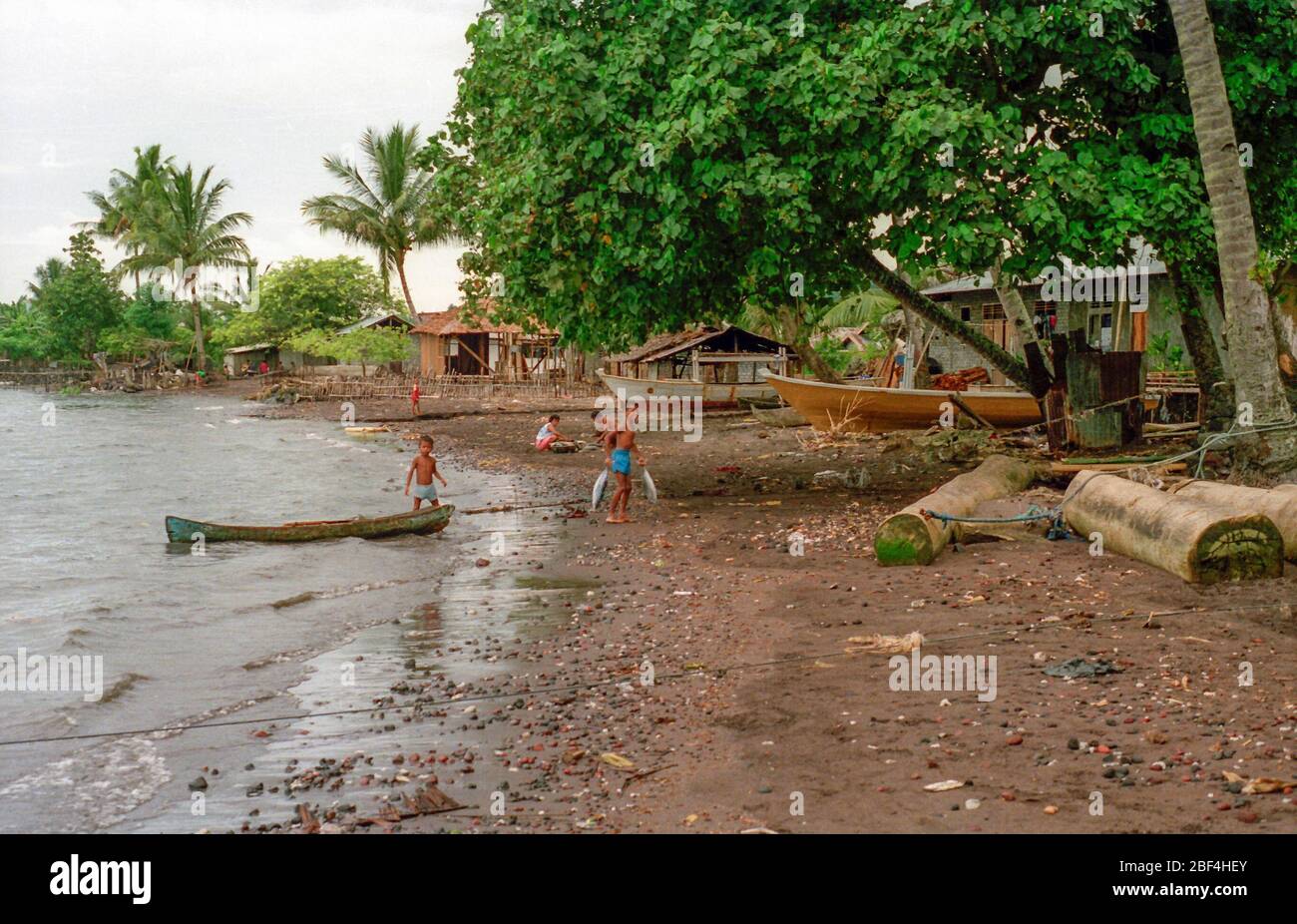 Village life at Duma Duma , Ternate, Maluku Utara (North Moluccas), in ...