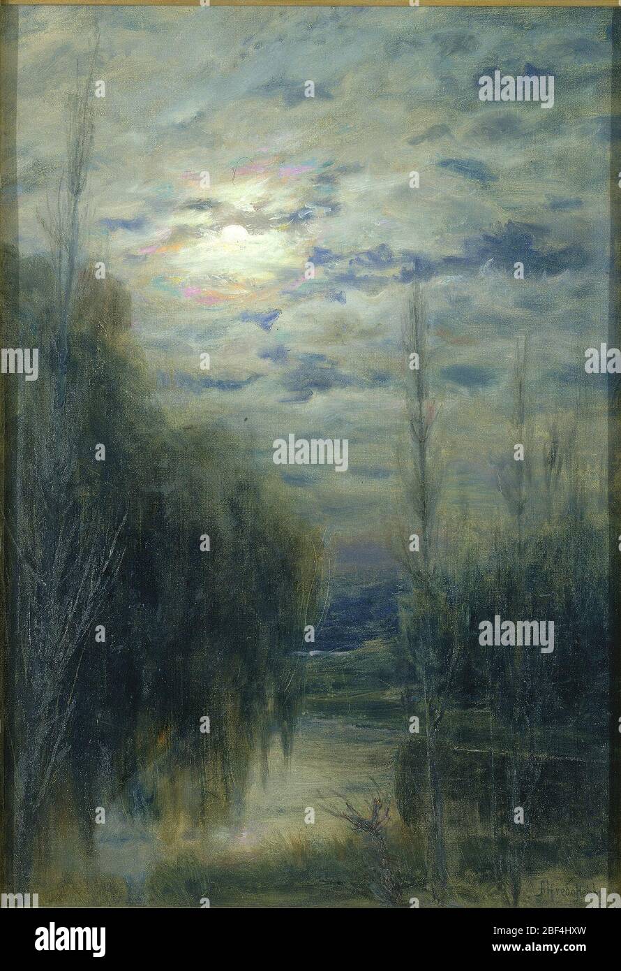 Full Moon Limache Chile Stock Photo - Alamy