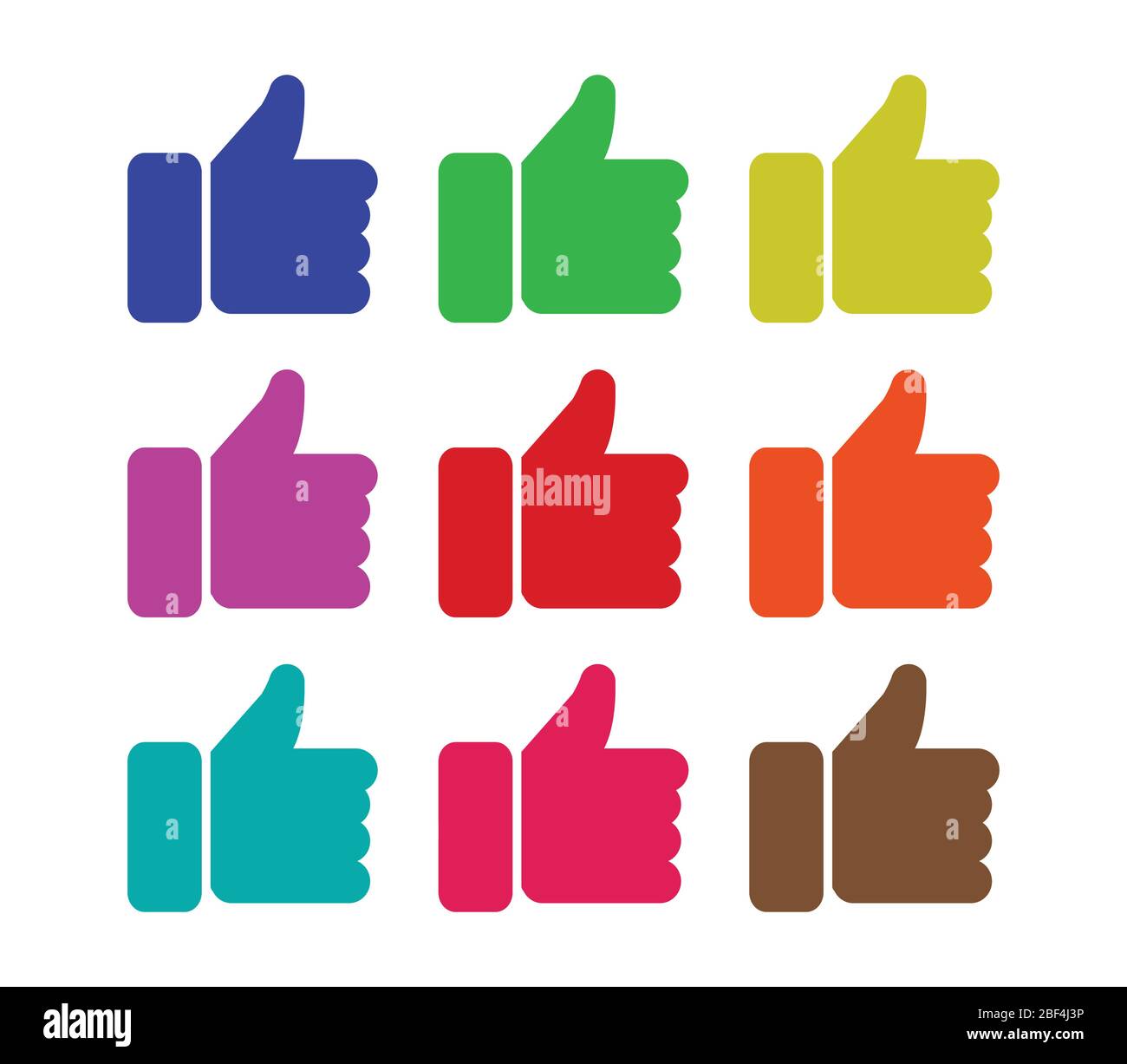 i like icon illustrated in vector on white background Stock Vector ...