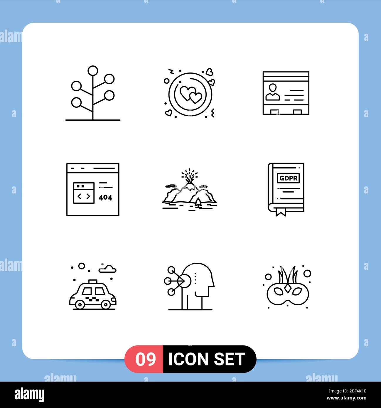 Tree id app Stock Vector Images - Alamy