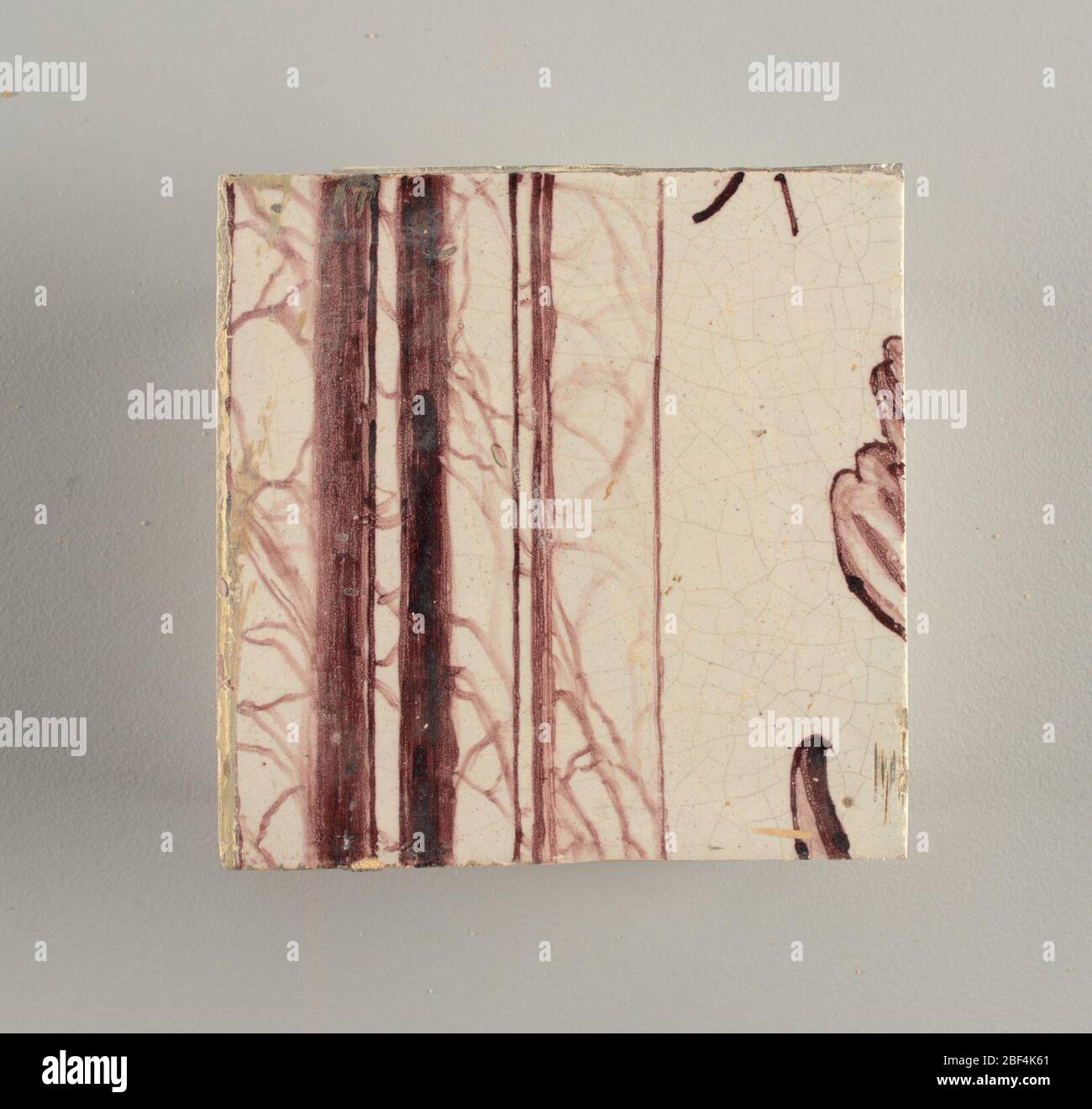 Wall facing. Running design for a frieze or a dado, composed of scrolls ...