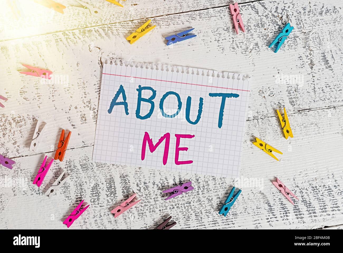 Word writing text About Me. Business photo showcasing telling someone ...