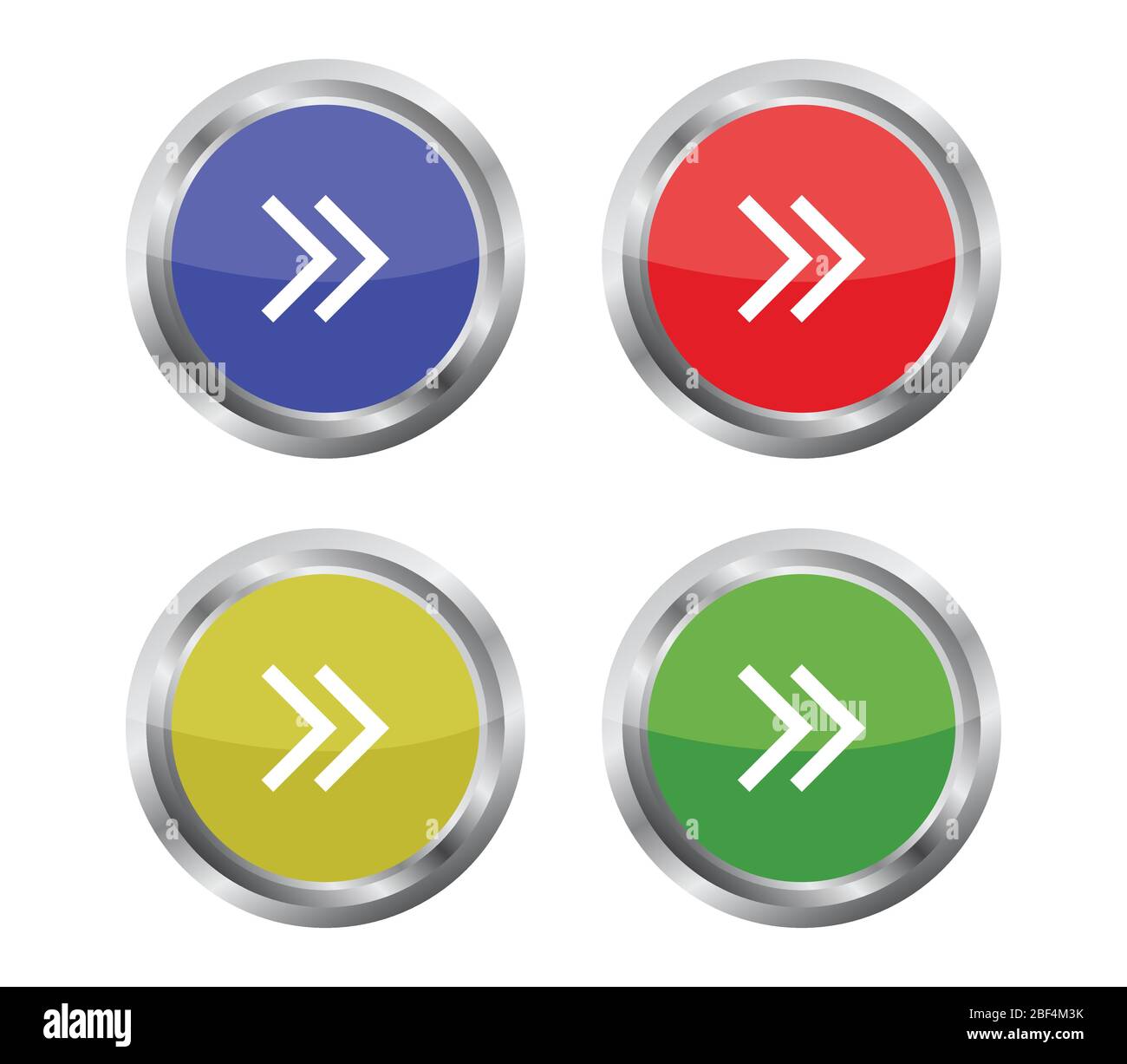 arrow icon illustrated in vector on white background Stock Vector Image ...