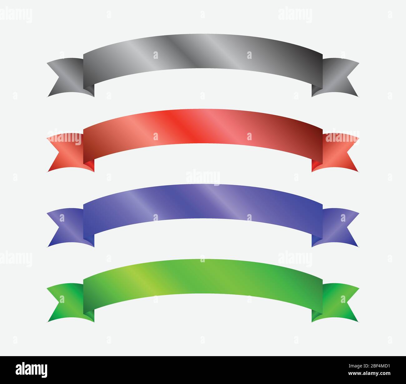 ribbons icon illustrated in vector on white background Stock Vector ...