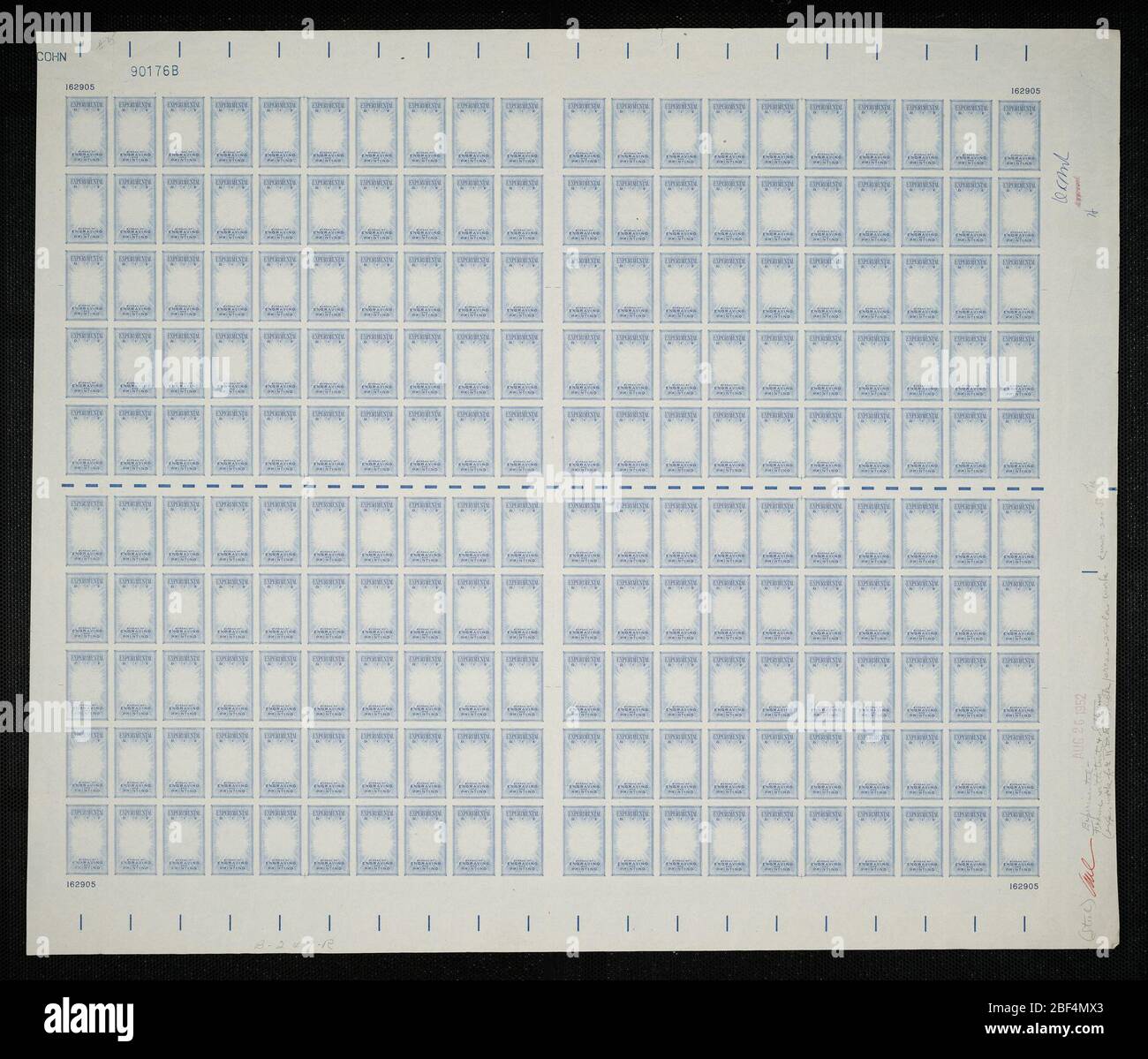 Bureau plate proofs hi-res stock photography and images - Alamy