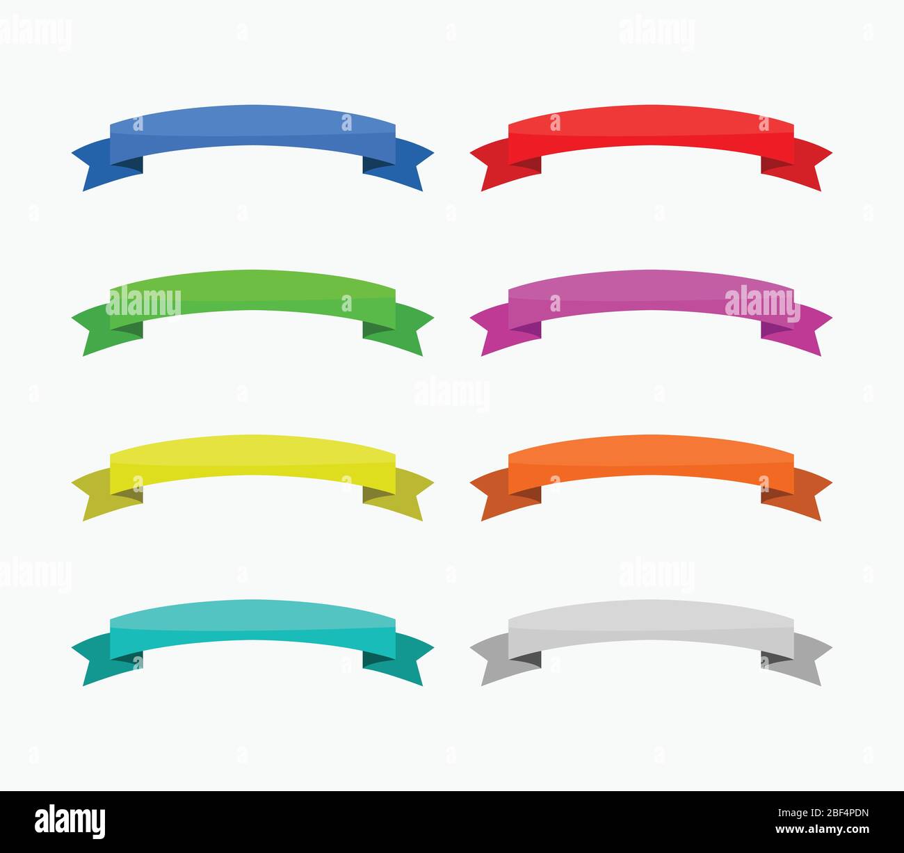 ribbons icon illustrated in vector on white background Stock Vector ...