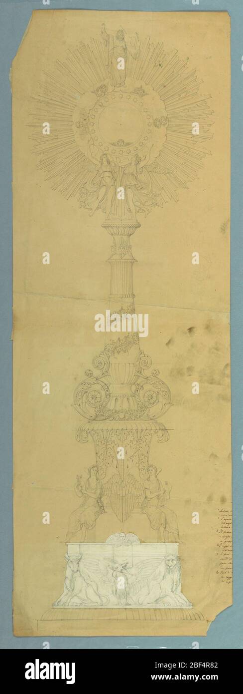 Design for Monstrance Stock Photo - Alamy