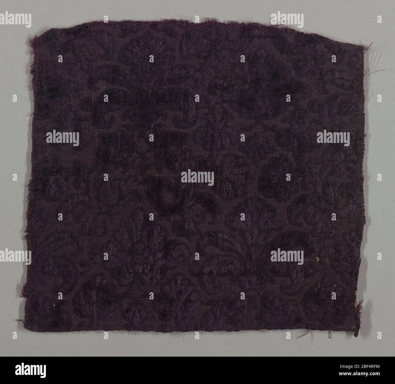 Fragments. Staggered alternating repeat of two rows of flowering plants ...