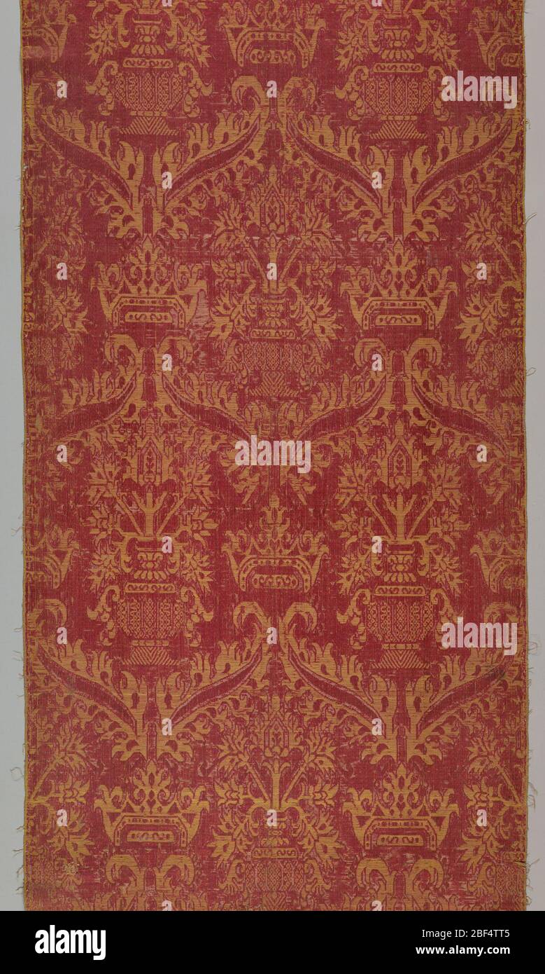 Textile. Red and yellow fabric Stock Photo - Alamy