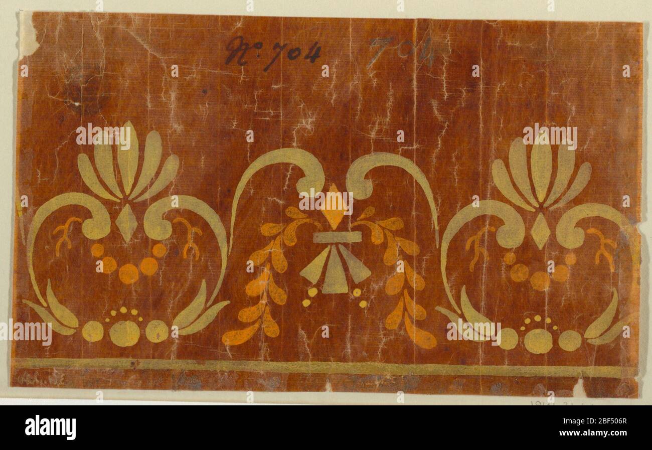 Palmette border hi-res stock photography and images - Alamy