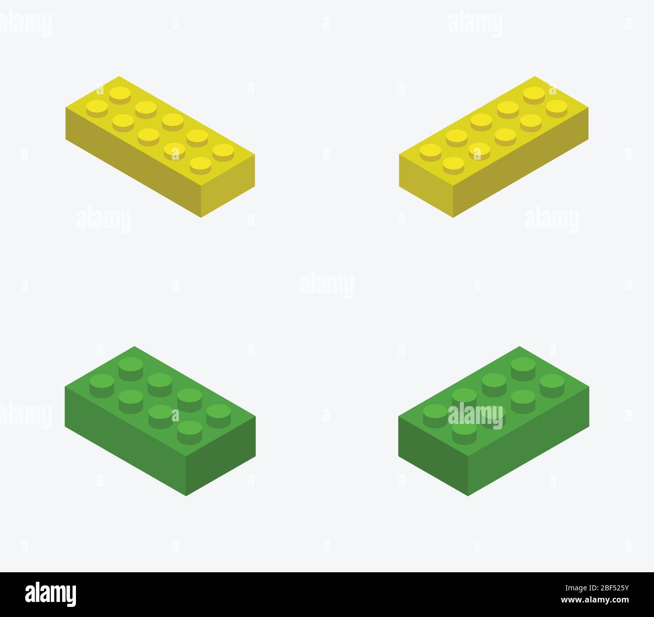 lego icon illustrated in vector on white background Stock Vector Image ...