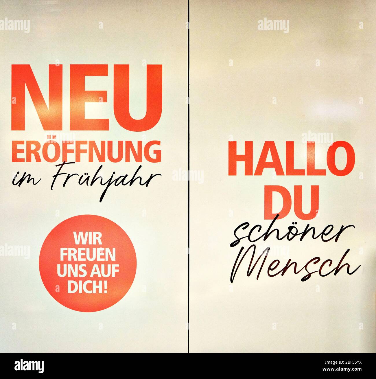 Gym sign in german hi-res stock photography and images - Alamy