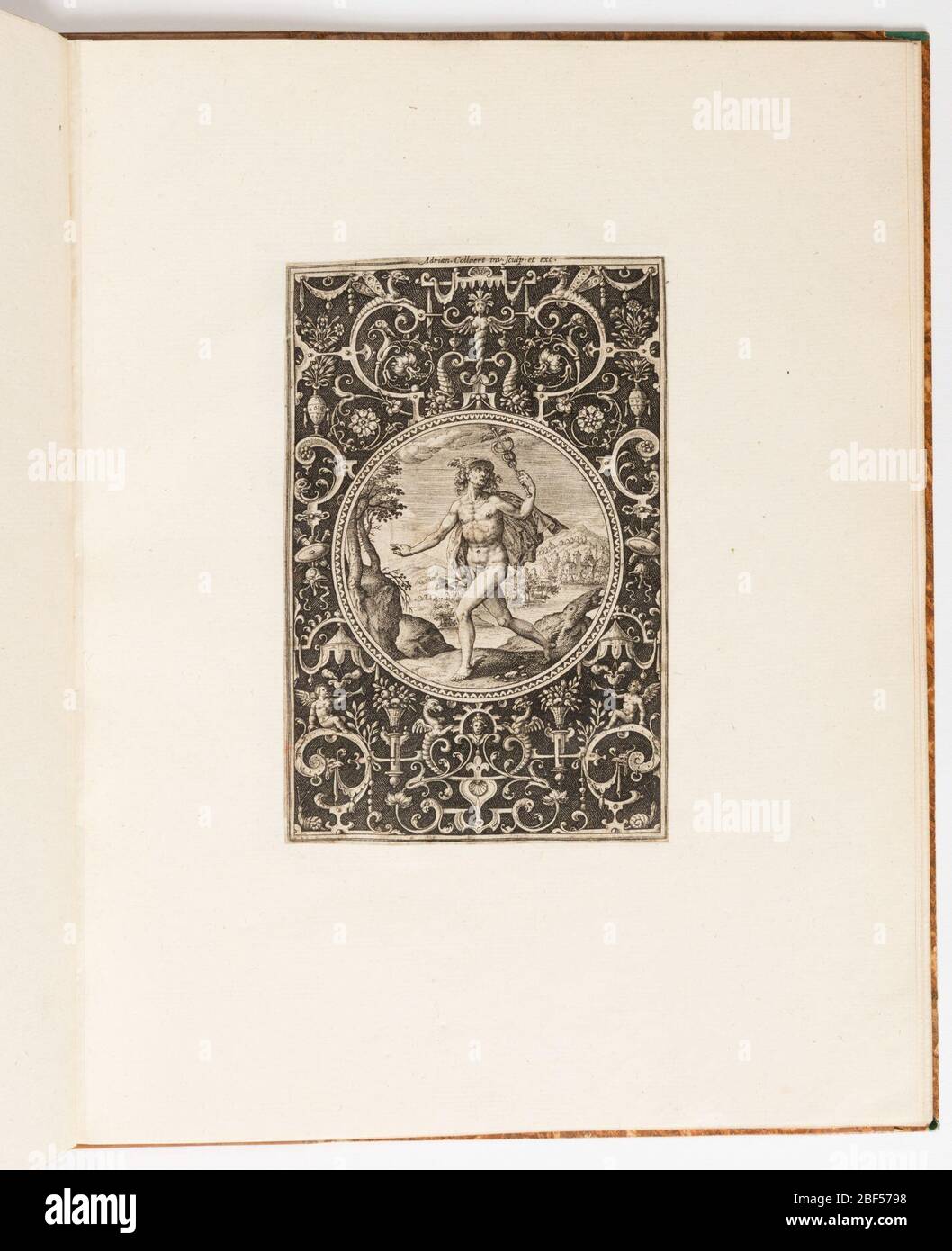 Mercury plate from a suite of 6 ornamental designs with the Judgement ...