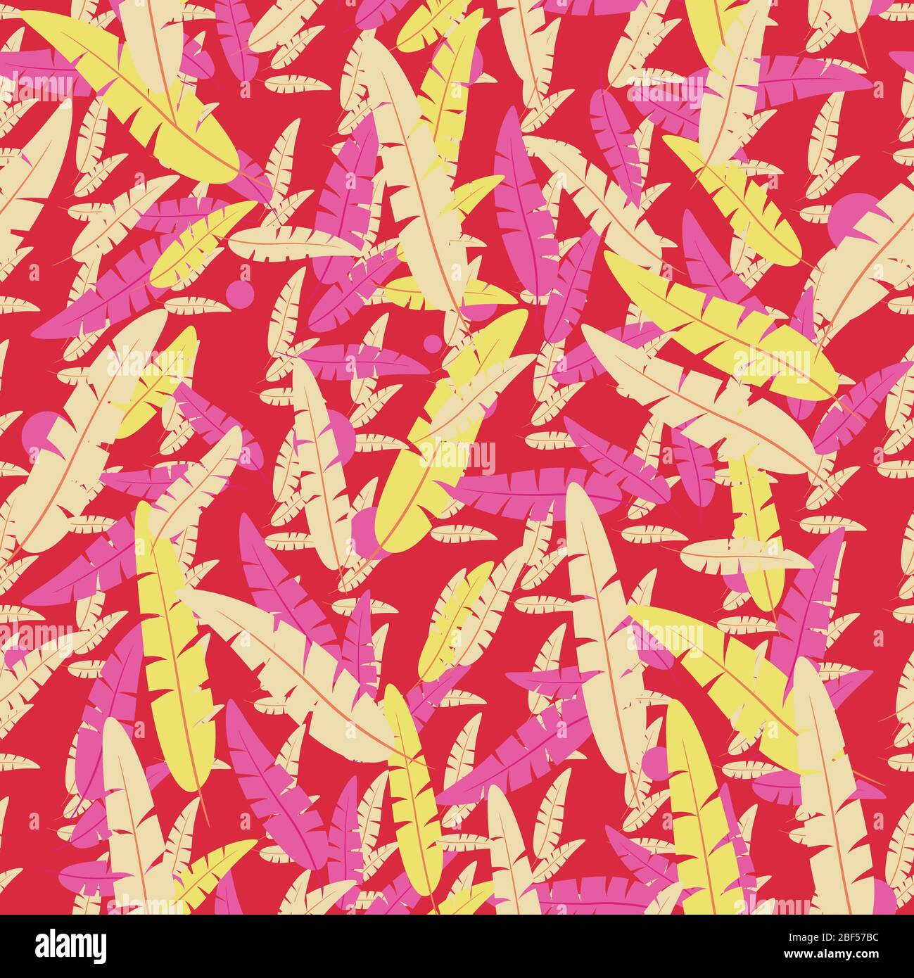 Doodle zentangle leaves autumn pattern. Endless hipster illustration ...