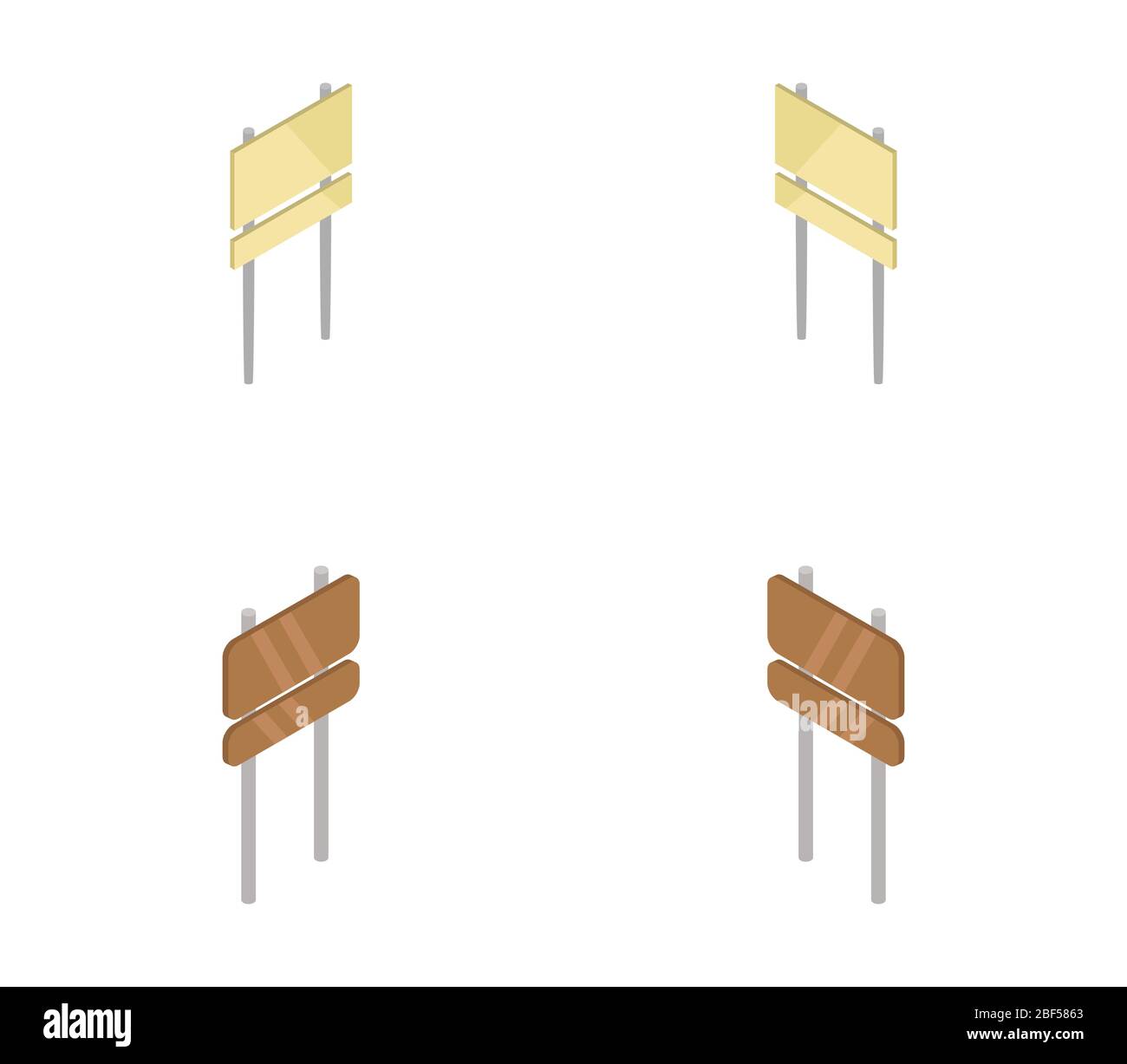 sign board icon illustrated in vector on white background Stock Vector ...