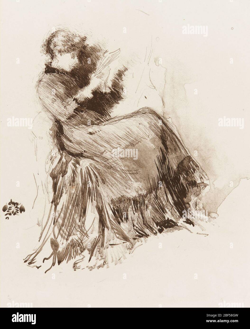 Study. Thomas Robert Way (1861 - 1913) (C.L Stock Photo - Alamy