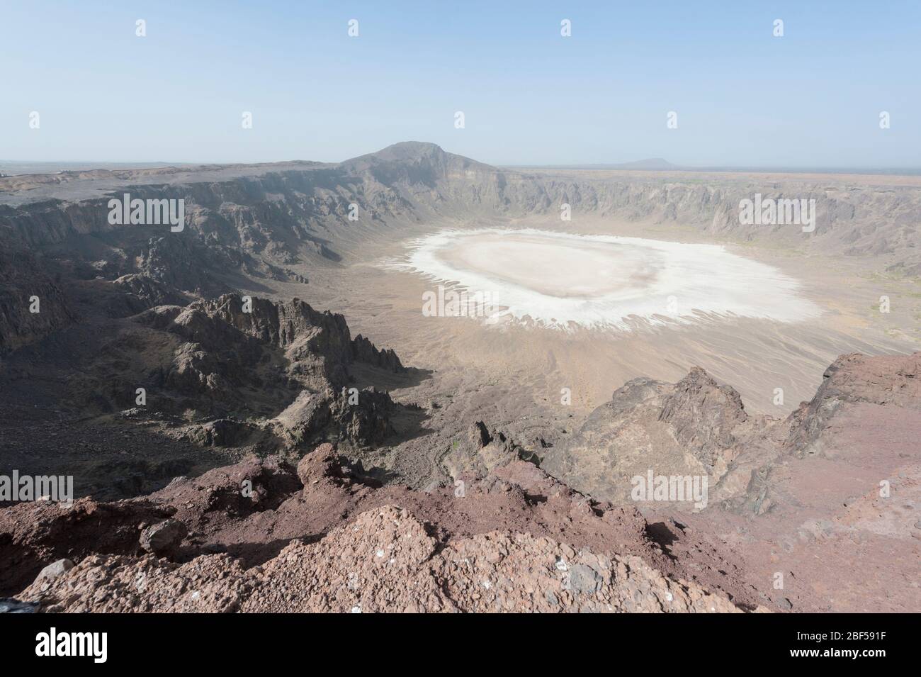 The Al Whabah Crater in Saudi Arabia Stock Photo - Alamy
