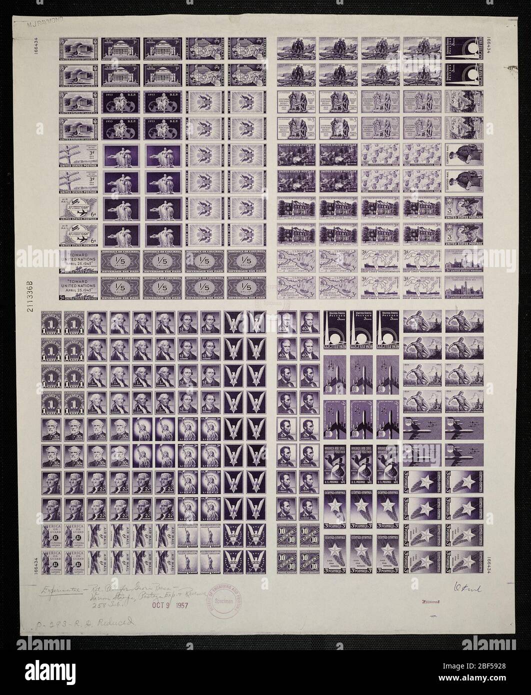 Multiple designs experimental plate proof. Certified plate proofs are ...