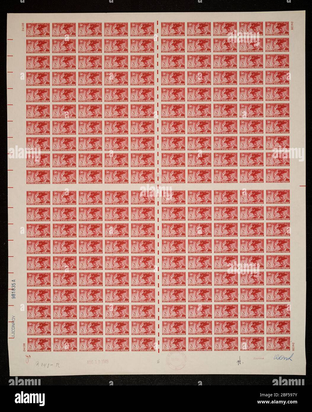 3c Grand Army of the Republic plate proof. Certified plate proofs are ...