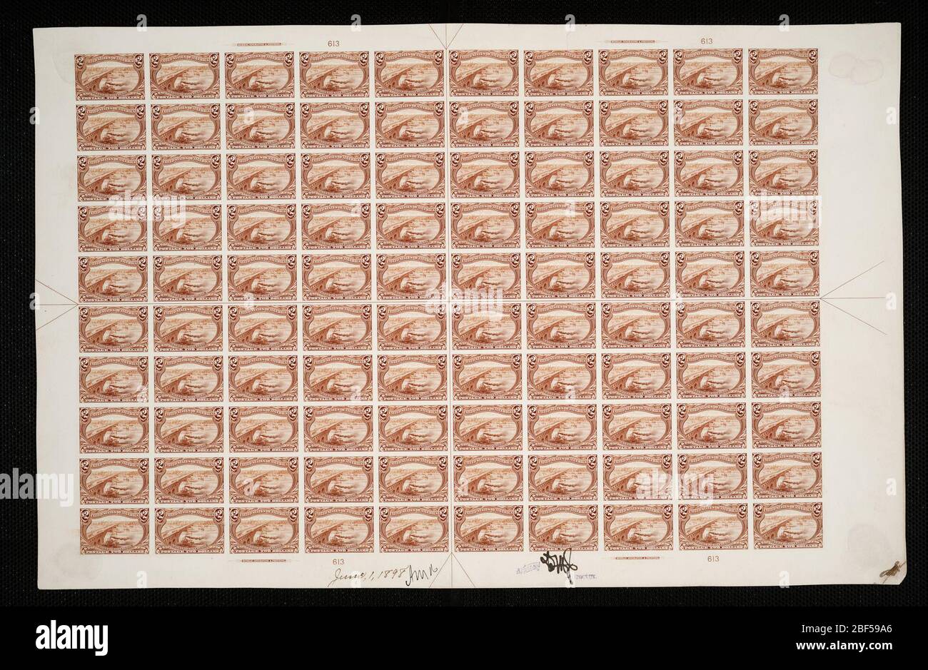 2 Mississippi River Bridge plate proof. Certified plate proofs are the ...