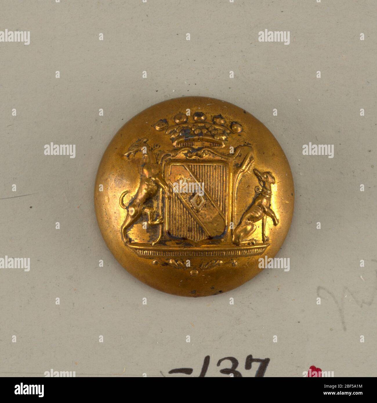 Surmounted by a crown hi-res stock photography and images - Alamy