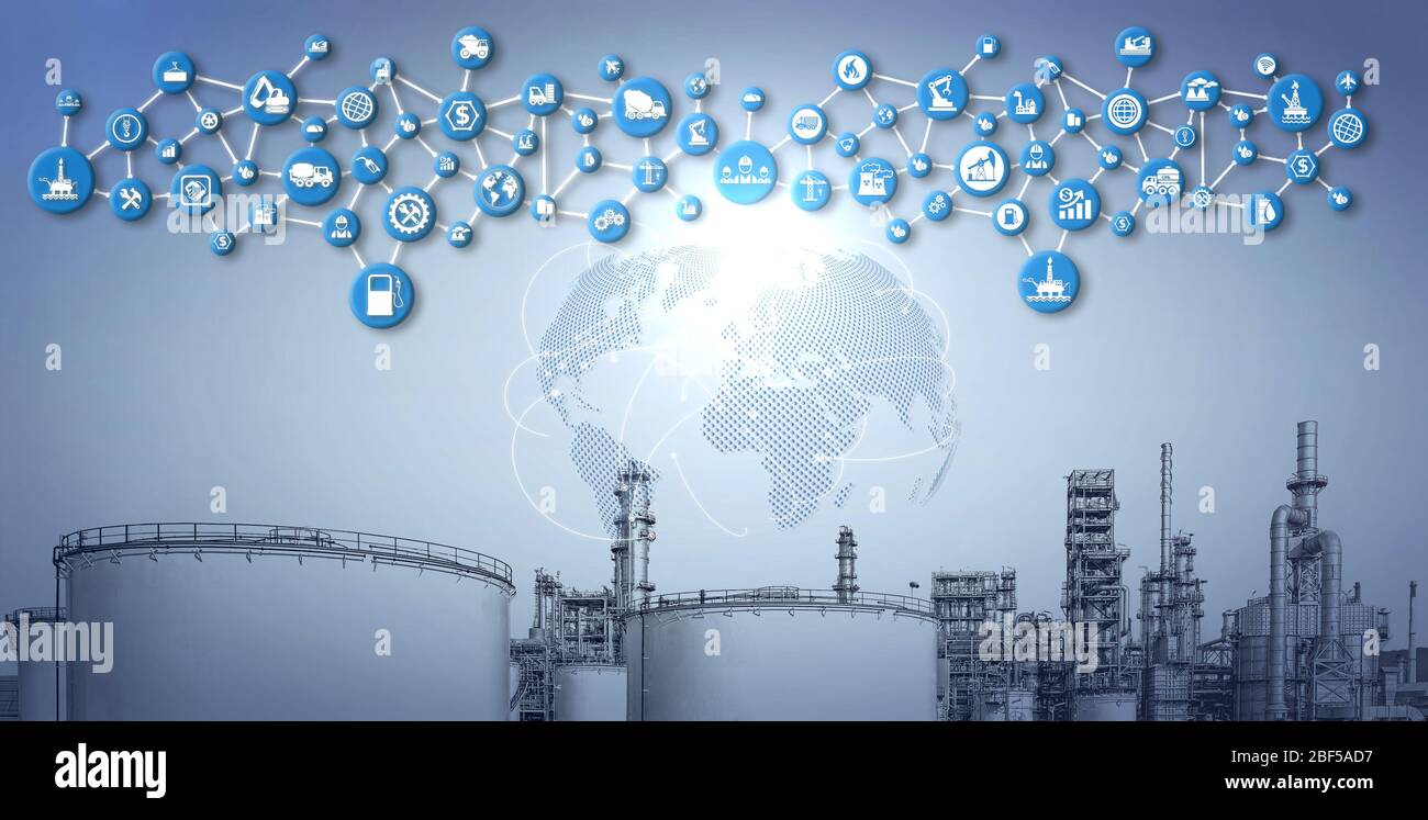 The double exposure of Industry 4.0 with Oil and gas refinery ...