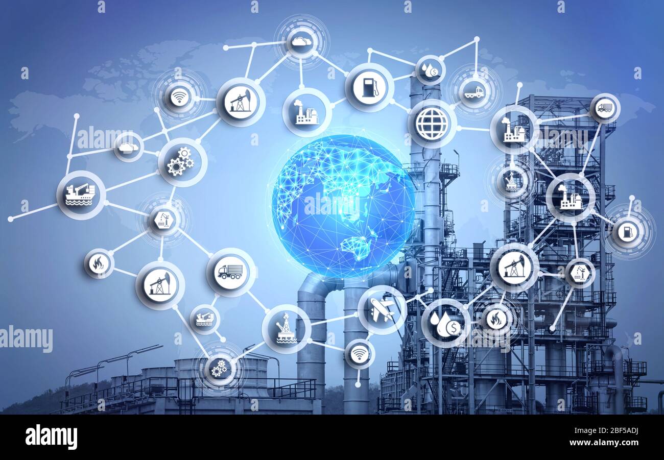 The double exposure of Industry 4.0 with Oil and gas refinery ...