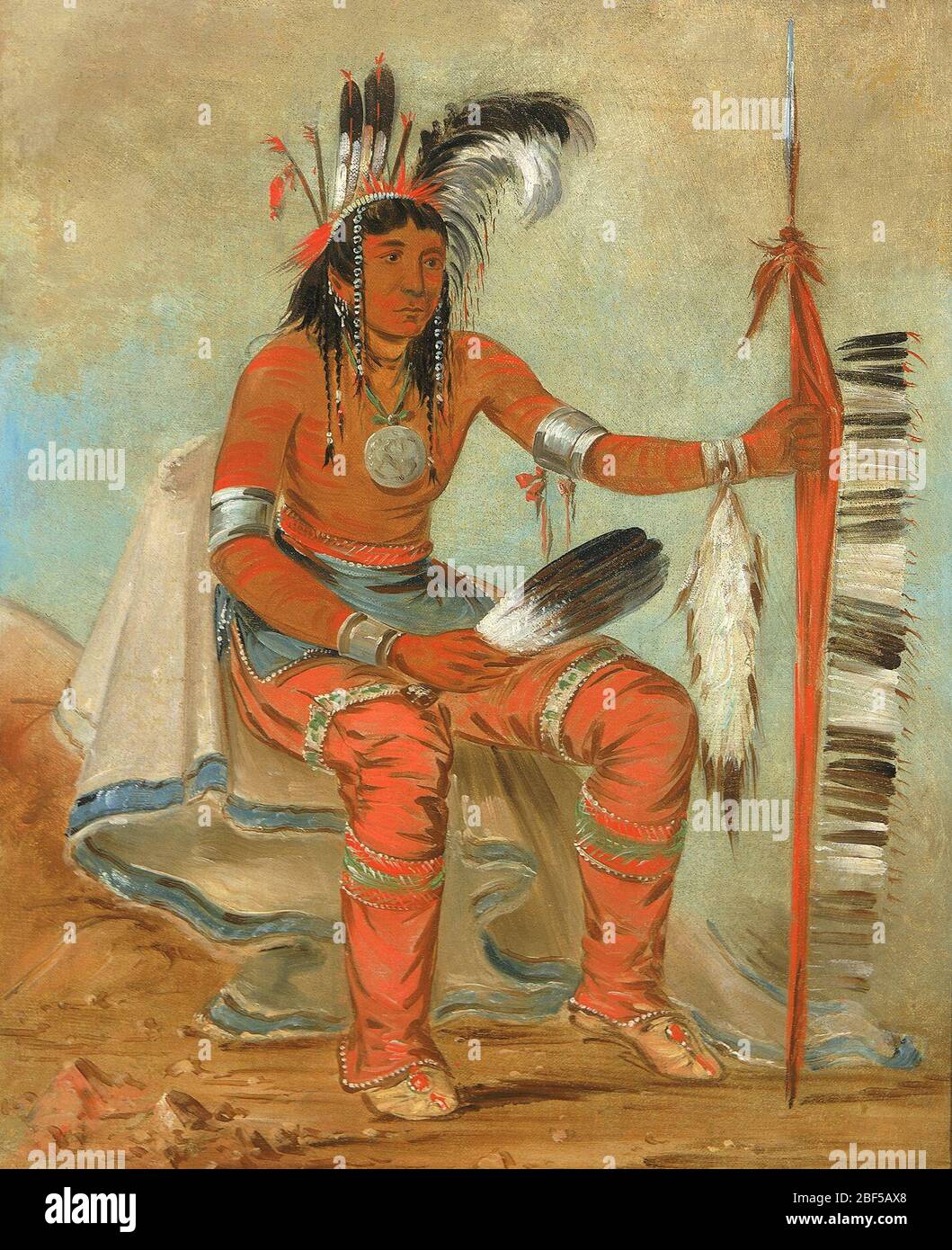 Ondaig The Crow a Dandy. George Catlin described The Crow as “a young ...