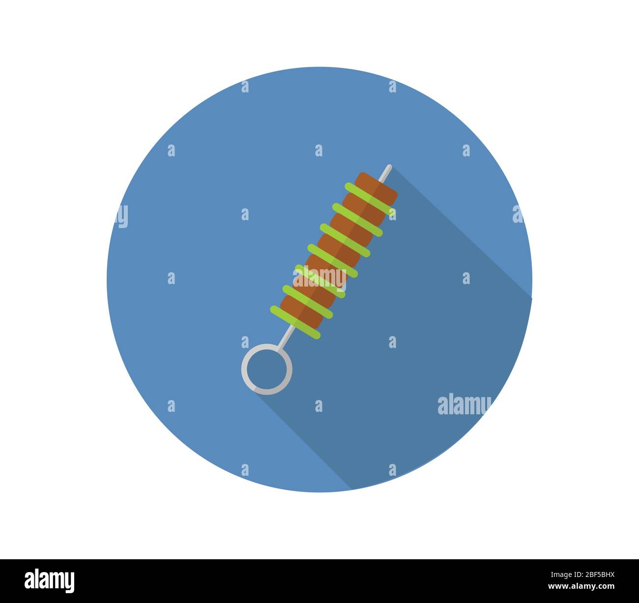 skewer icon illustrated in vector on white background Stock Vector ...