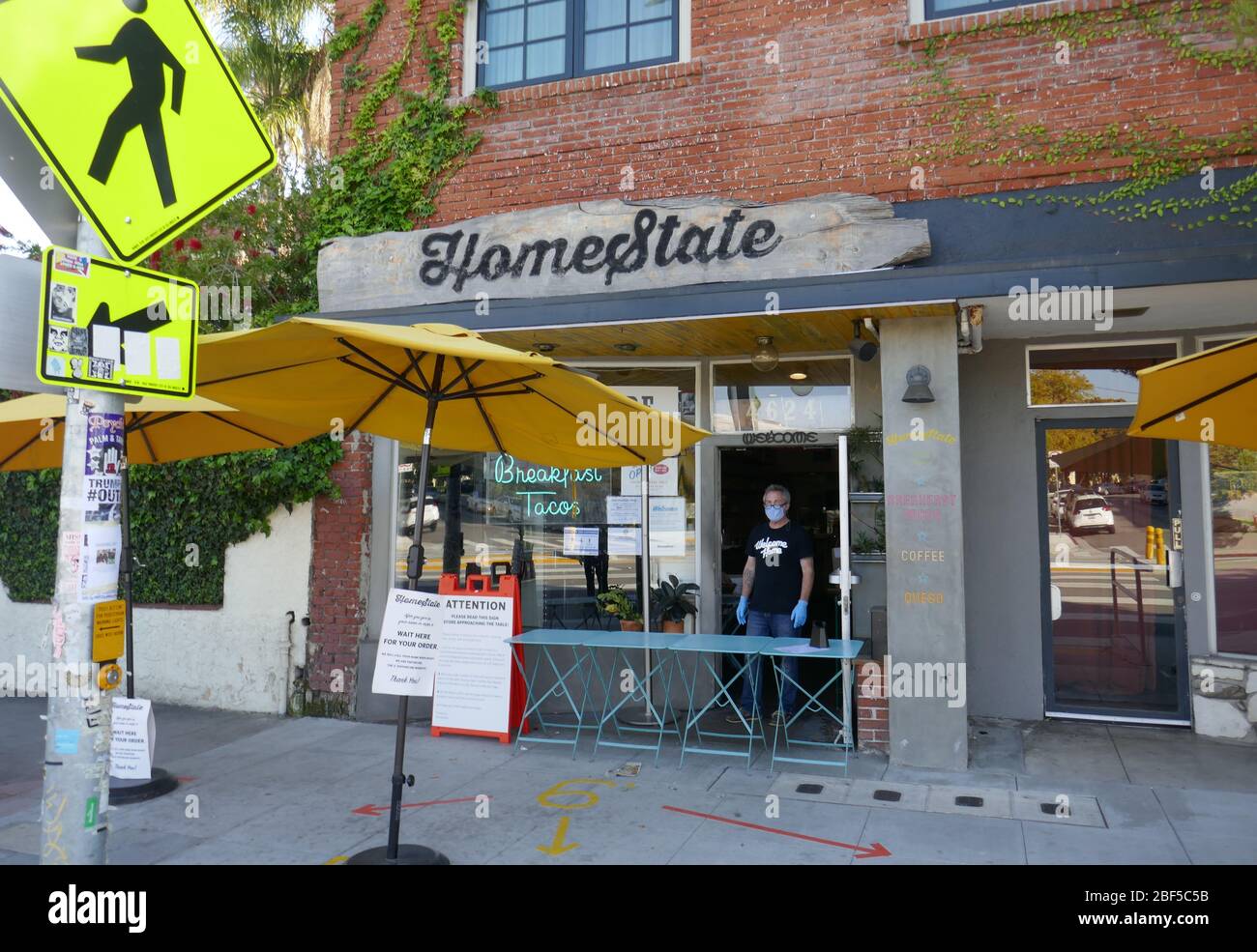 Los Angeles, California, USA 17th April 2020 A general view of ...