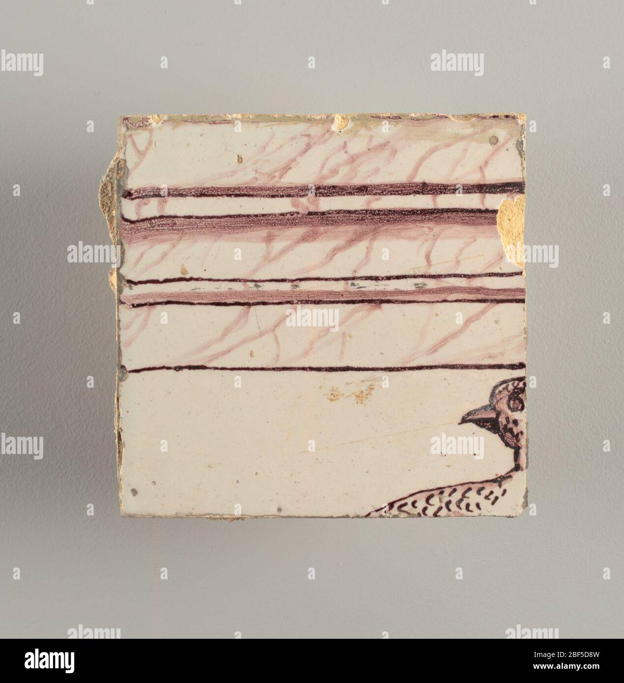 Wall facing. Running design for a frieze or a dado, composed of scrolls ...