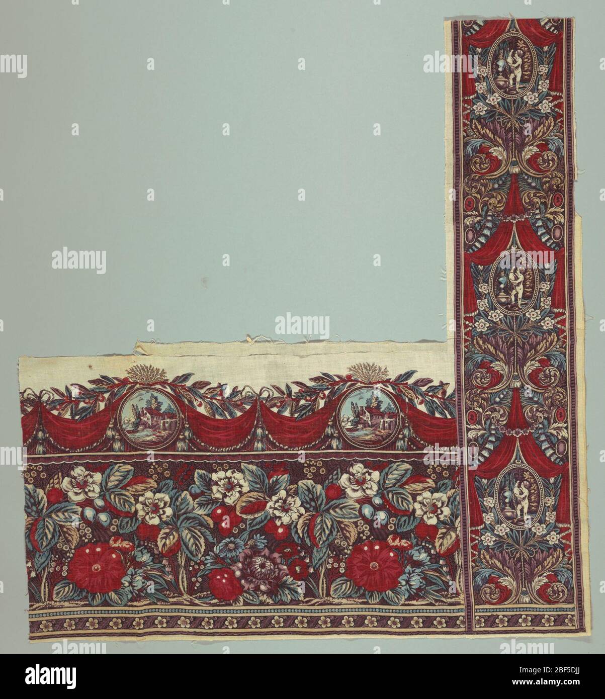 Fragment. Horizontal and vertical border which coordinate with each ...