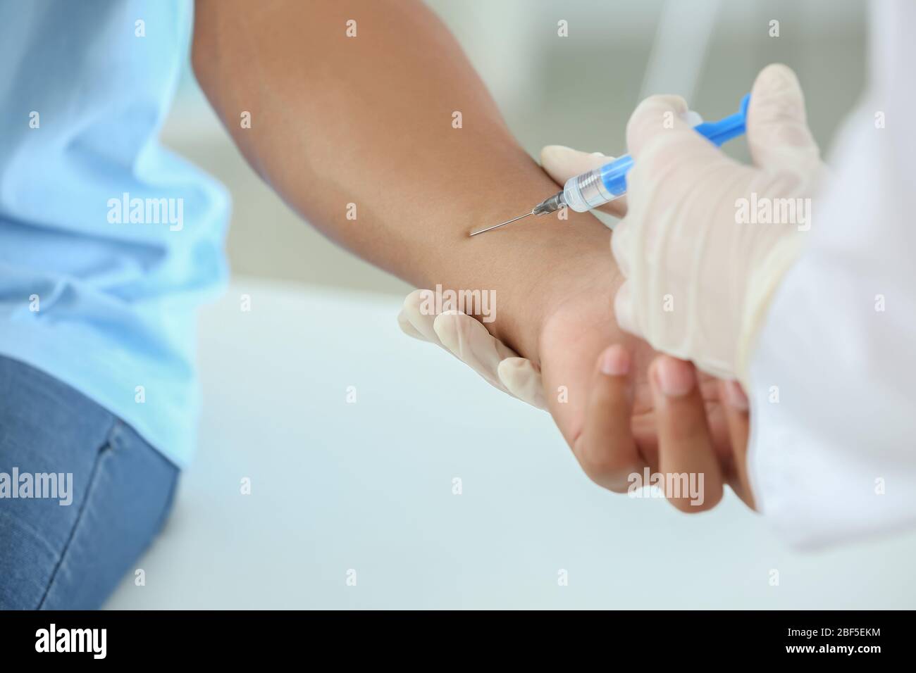 Mantoux test hi-res stock photography and images - Alamy