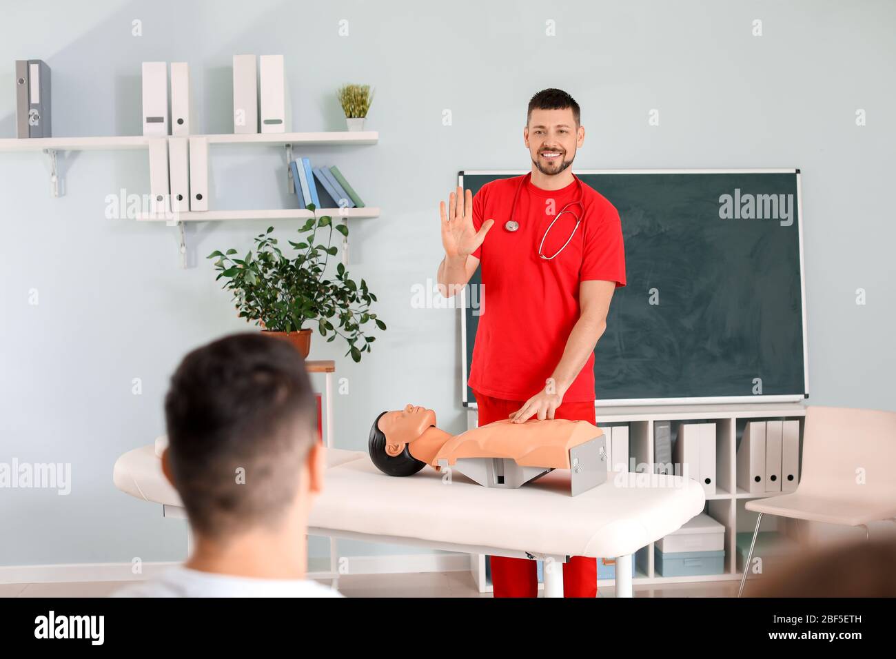 First aid training course hi-res stock photography and images - Alamy