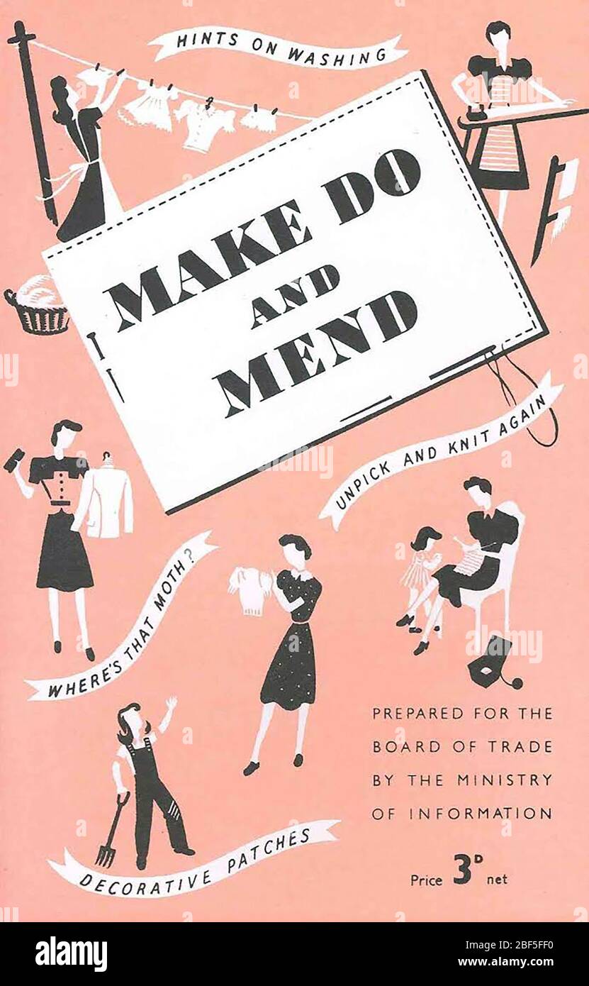Make and mend ww2 hi-res stock photography and images - Alamy