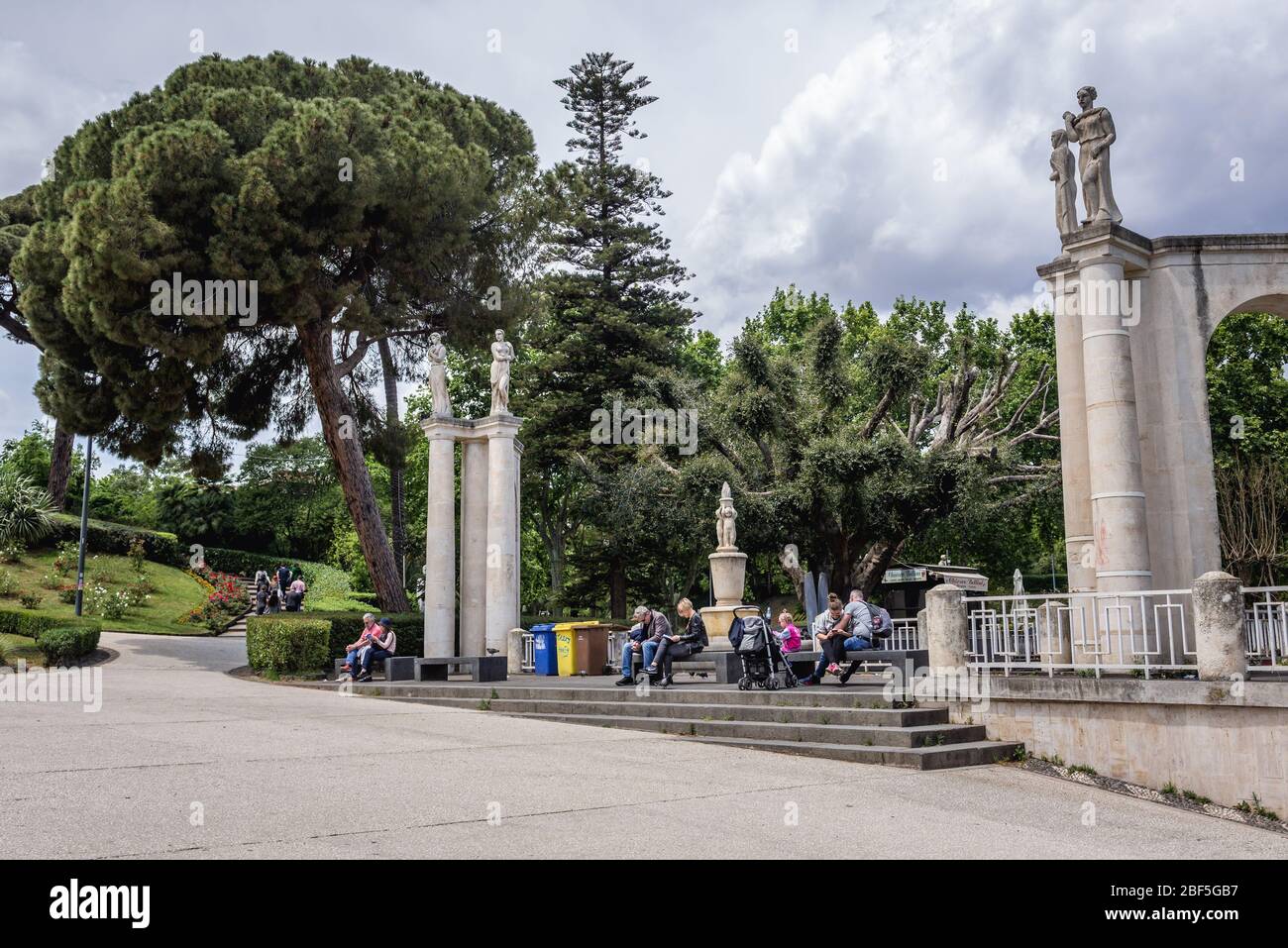 Giardino Bellini also called Villa Bellini, oldest park in Catania ...
